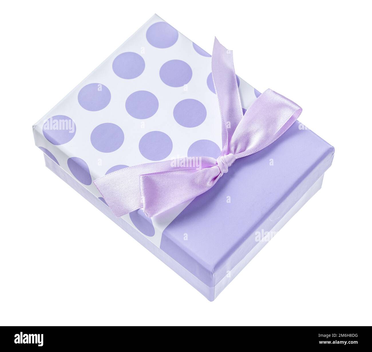 Purple wrapped gift box hi-res stock photography and images - Alamy