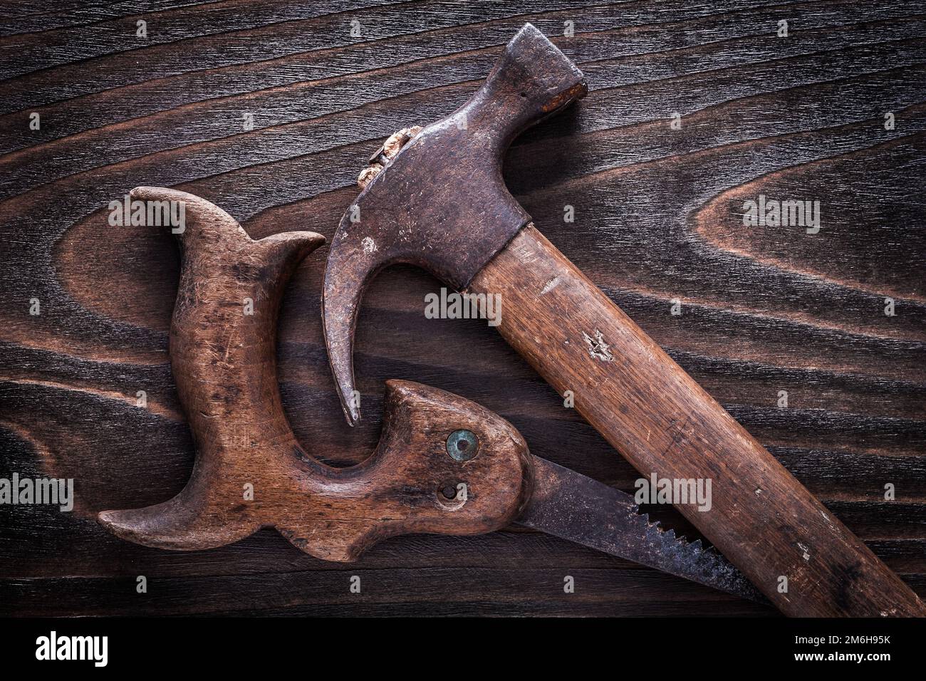 Handsaw handles hi-res stock photography and images - Alamy