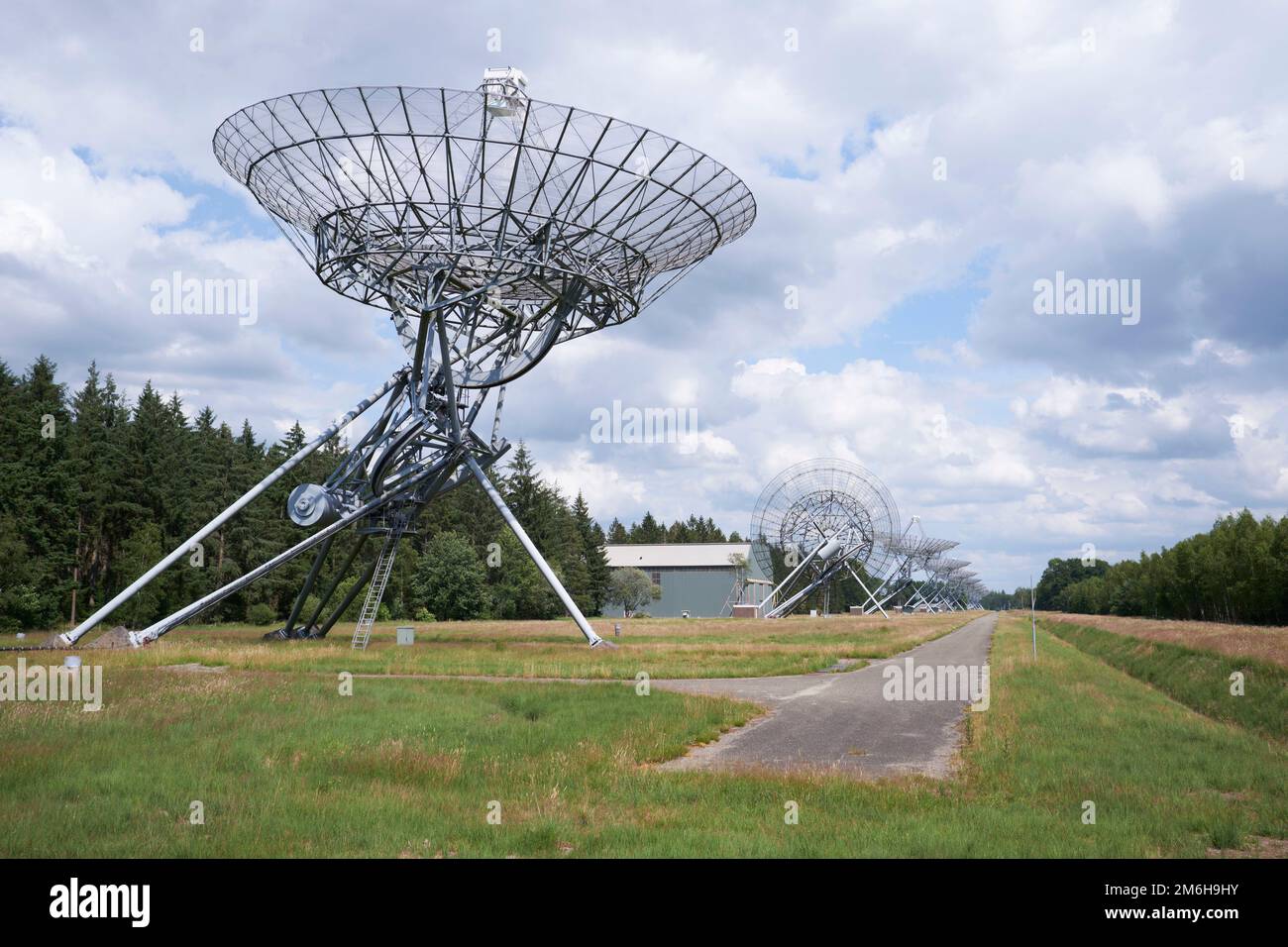 Westerbork Synthesis Radio Telescope Stock Photo - Alamy