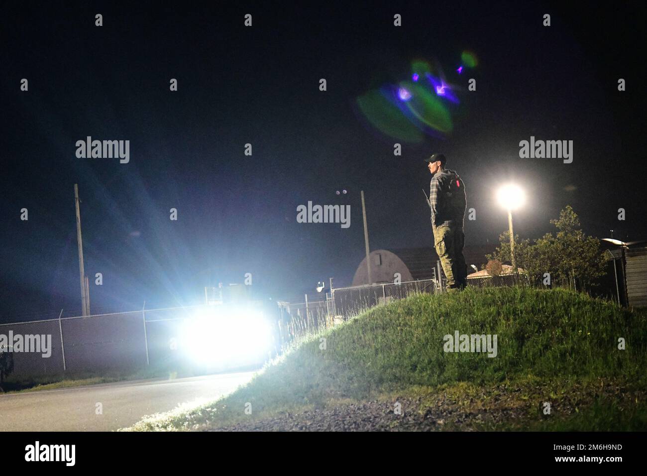 Staff Sgt. Davin Horsley, 8th Security Forces Squadron evaluator ...