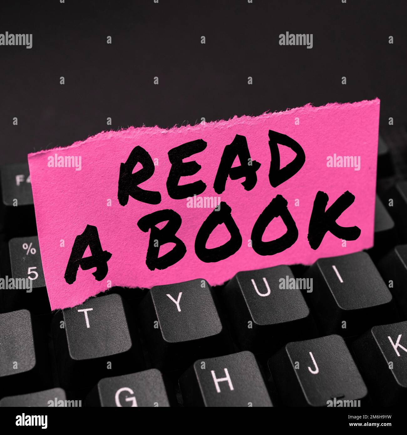 Writing displaying text Read A Book. Word Written on Enjoy literature ...