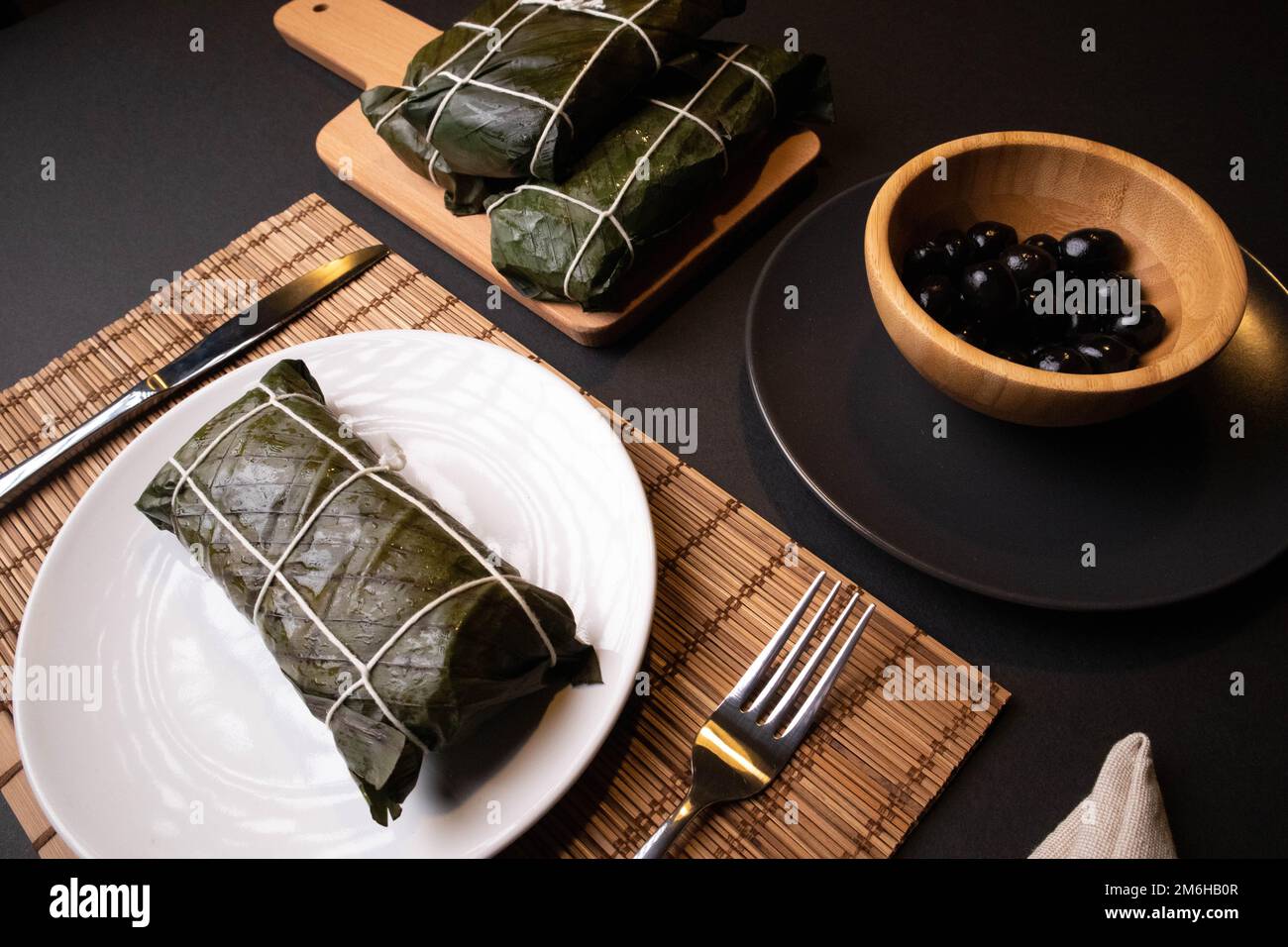 Hallaca on the table, the traditional dish of Venezuelan Christmas ...