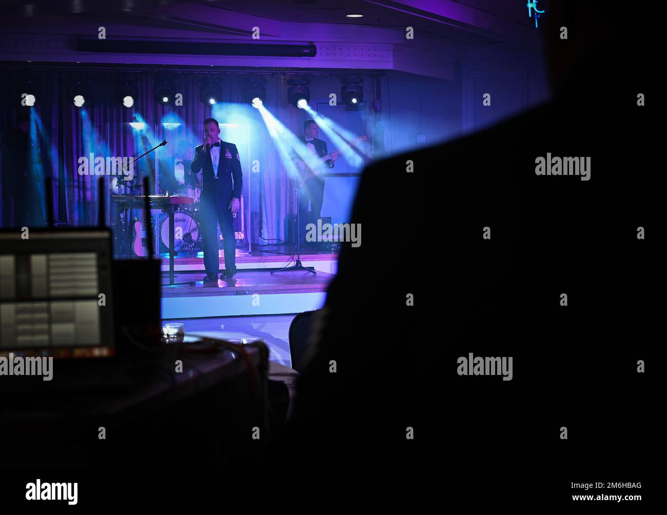 Gen. Mark Kelly, commander of Air Combat Command presented 9 personnel ...