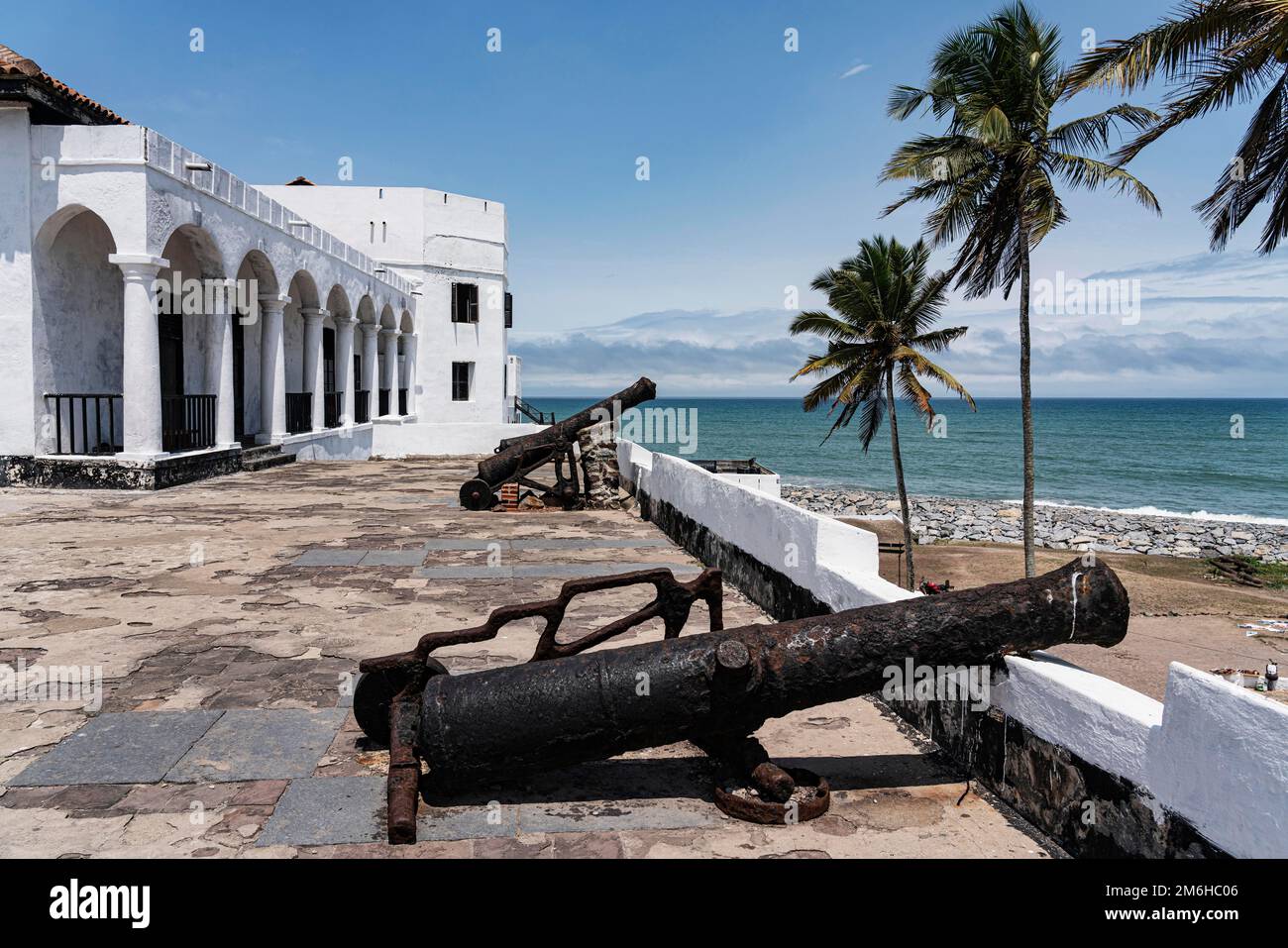 Cannons, Elmina Castle, St. George's Castle, Fortress, Slave Castle ...
