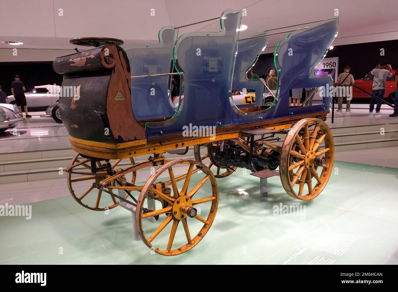 World's first electric car E-car first car with all-wheel drive Egger ...