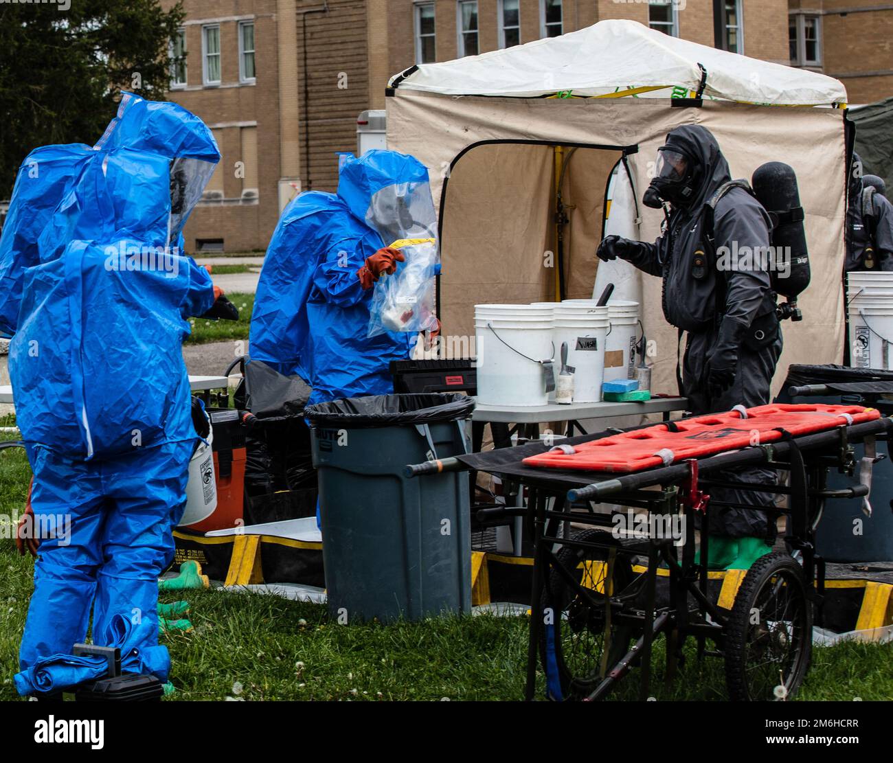 Hazmat emergency response team hi-res stock photography and images - Alamy