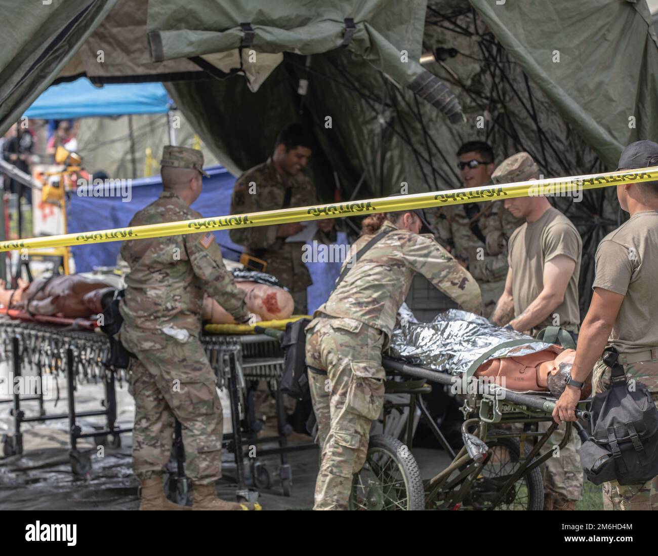 Army Reserve soldiers from the 307th Chemical, Biological, Radiological ...