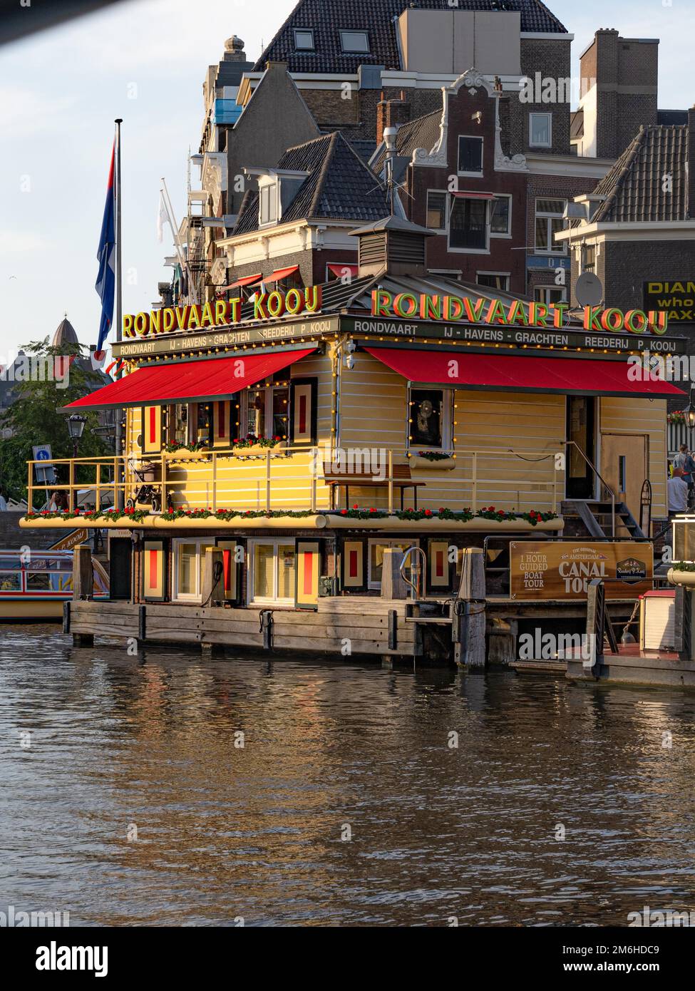 Chinese restaurant on the canals, Amsterdam, Netherlands Stock Photo ...