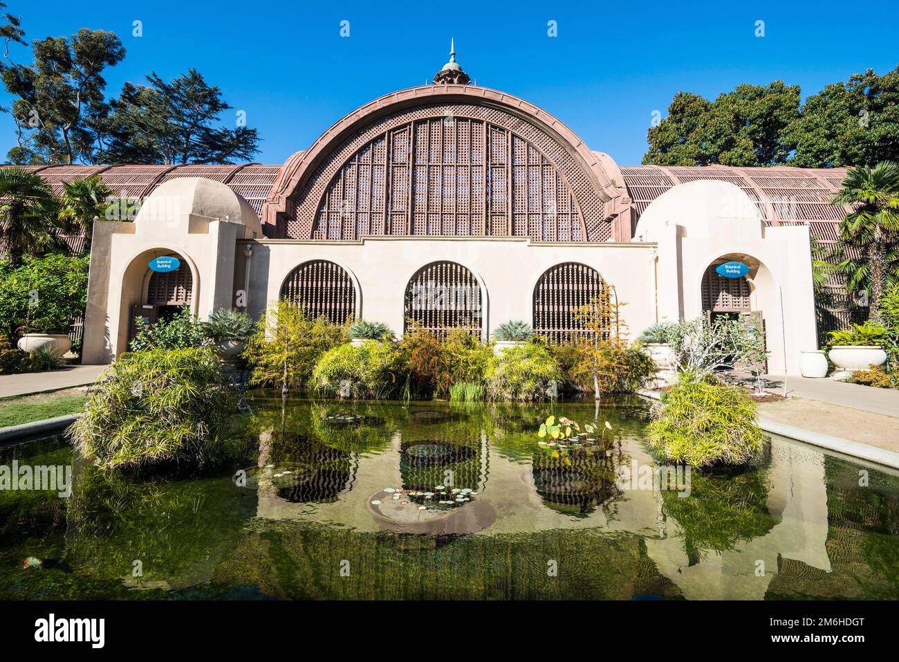 The Botanical Building, Balboa Park, San Diego, California, USA Stock ...