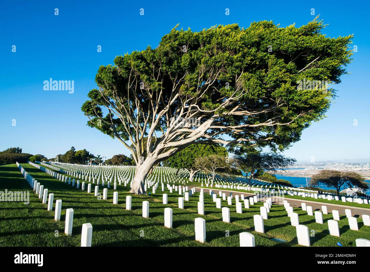 Fort Rosecrans National Cemetery, Cabrillo National monument, San Diego ...