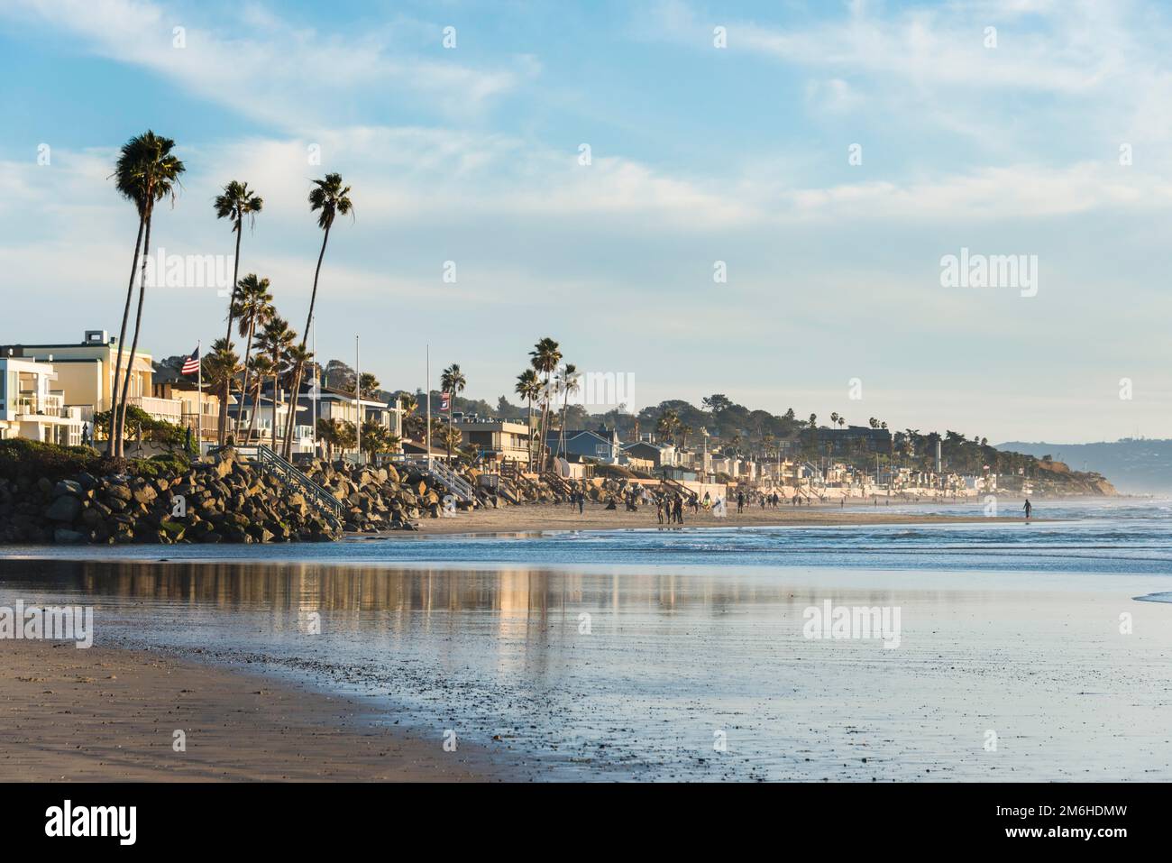 Del Mar beach, California, USA Stock Photo - Alamy