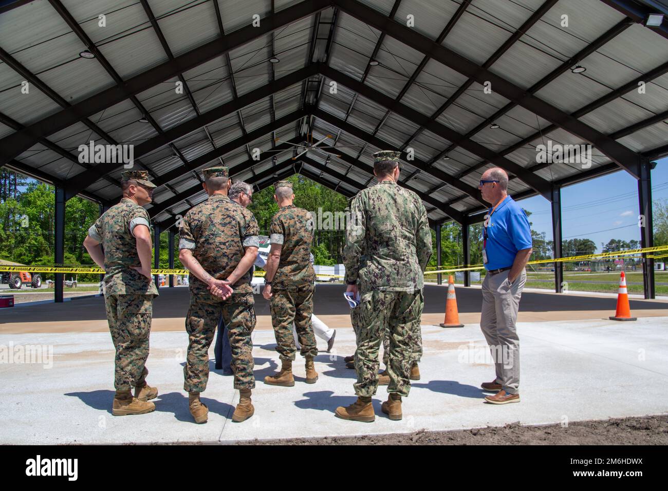 Mike Largent, the Marine Corps Community Services Cherry Point CEO ...