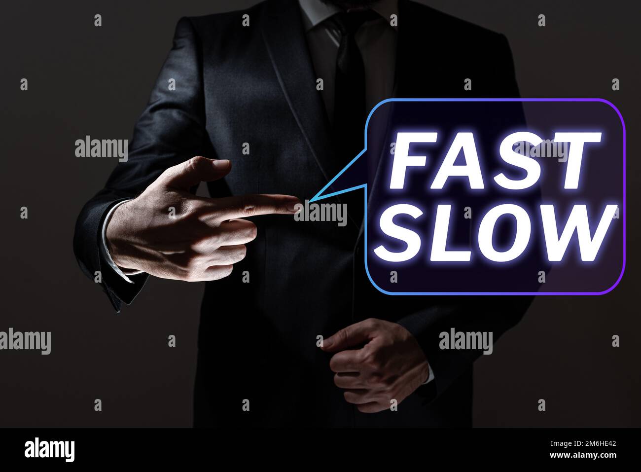 Conceptual caption Fast Slow. Concept meaning moving or proceeding with ...