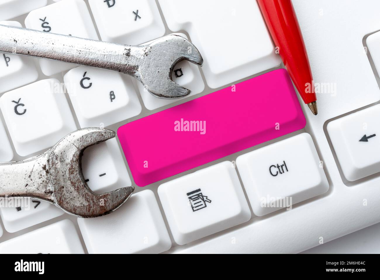 Computer Engineering Concept, Abstract Repairing Broken Keyboard, Safe ...