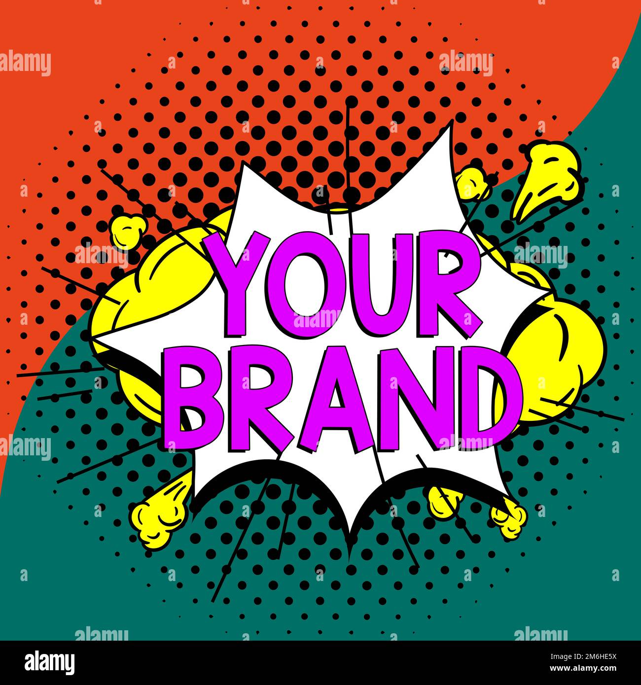 Inspiration showing sign Your Brand. Conceptual photo A name of any ...