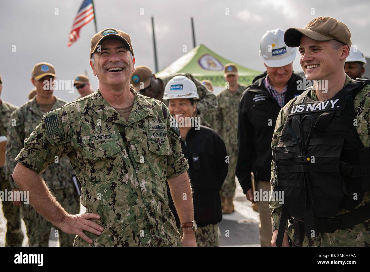 SAN DIEGO (28 April 2022) Vice Adm. Roy Kitchener, Commander, Naval ...