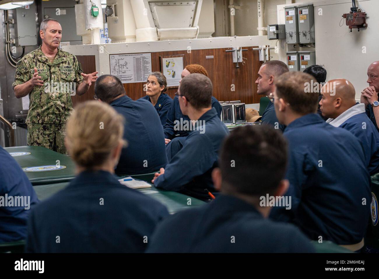 SAN DIEGO (28 April 2022) - Vice Adm. Roy Kitchener, Commander, Naval ...