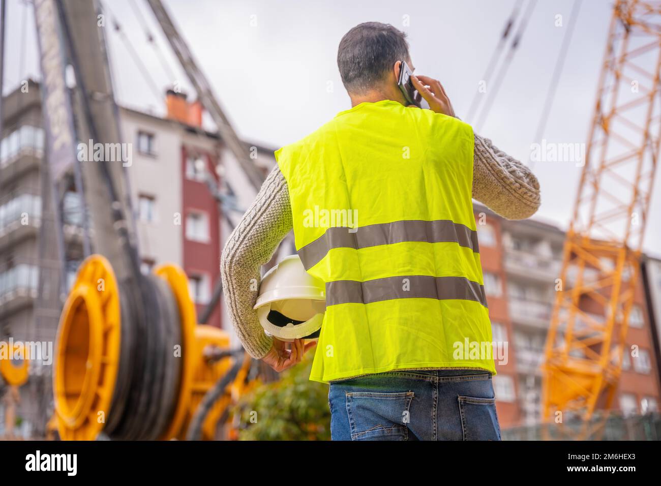 Male manager talking business plan hi-res stock photography and images ...