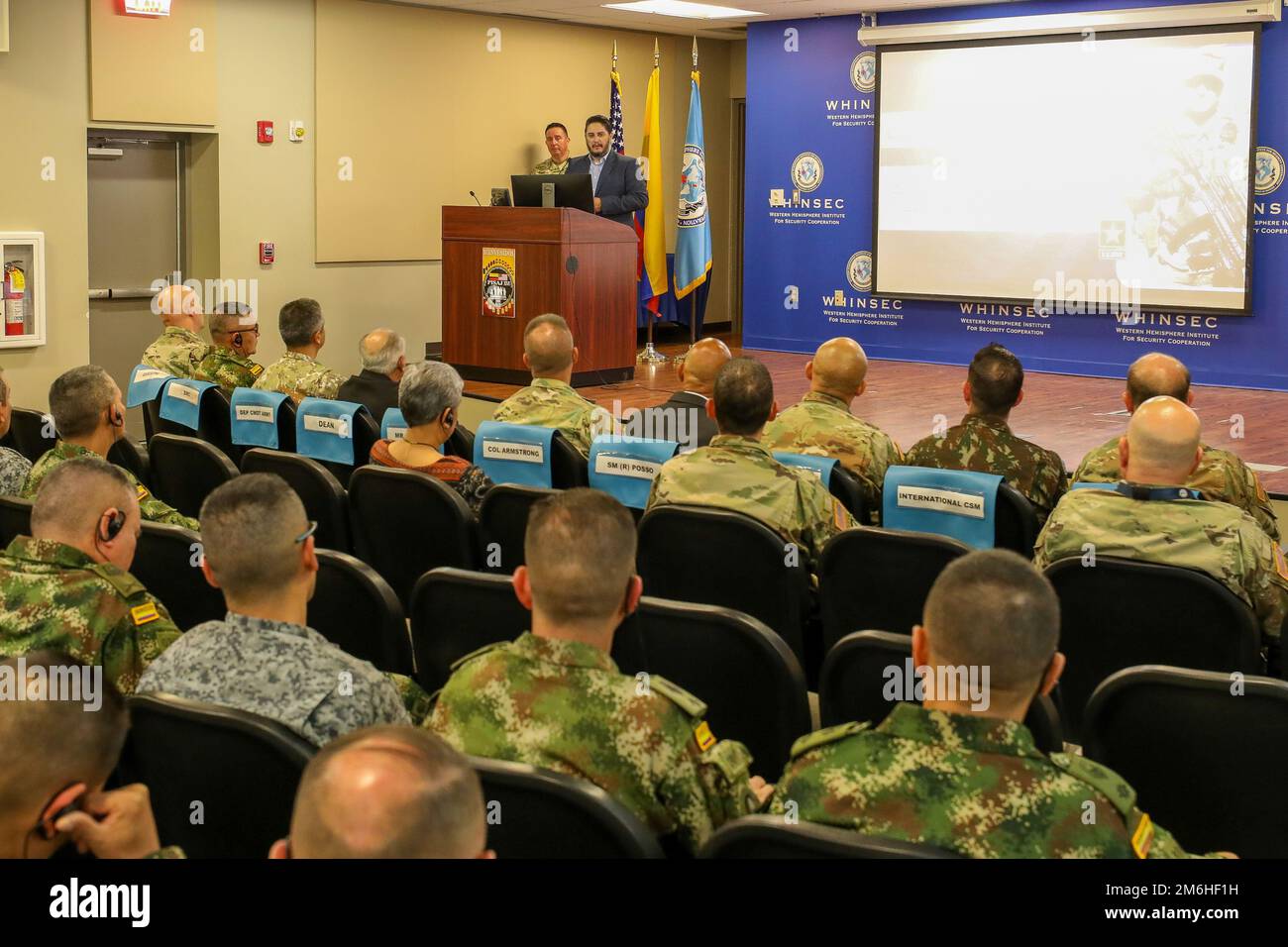 WHINSEC created the first of three academic chairs in a ceremony on ...