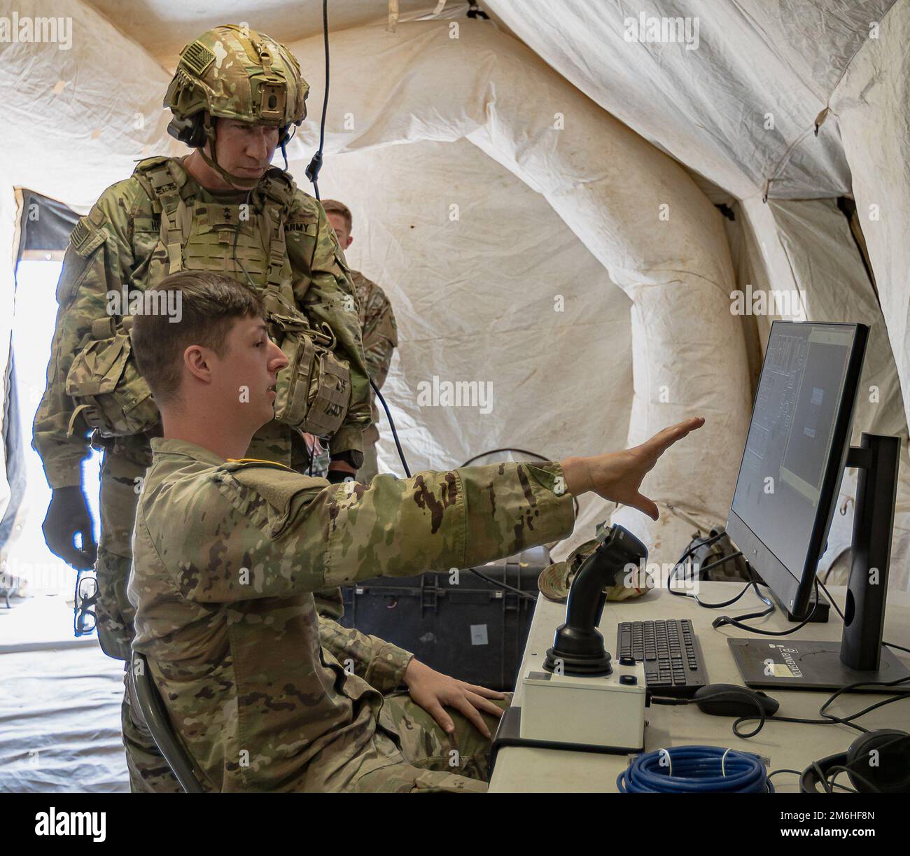 Sgt. Tanner Jones, an infantryman assigned to 2nd Battalion, 12th ...