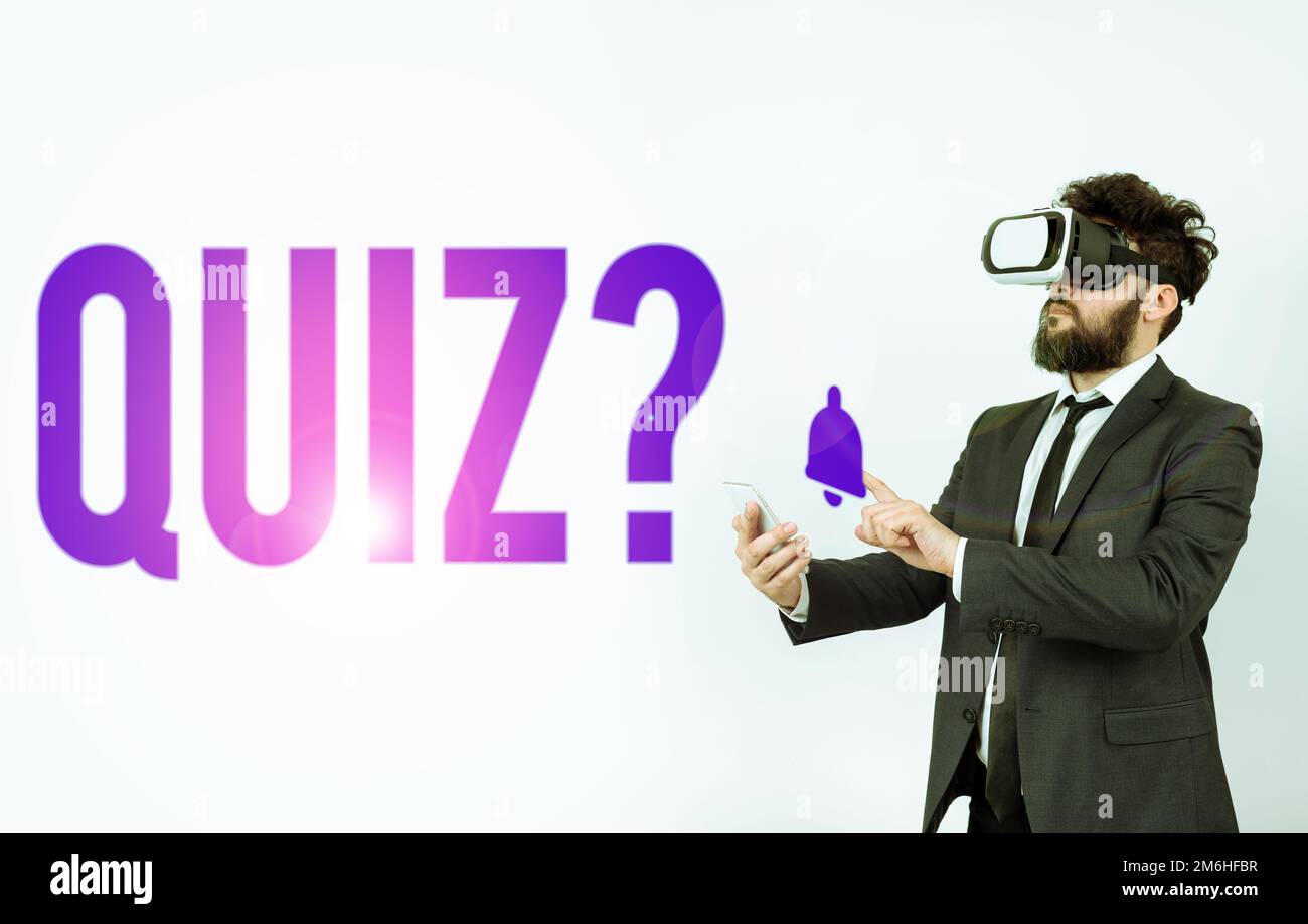 Conceptual display Quiz. Word Written on Short Tests Evaluation ...