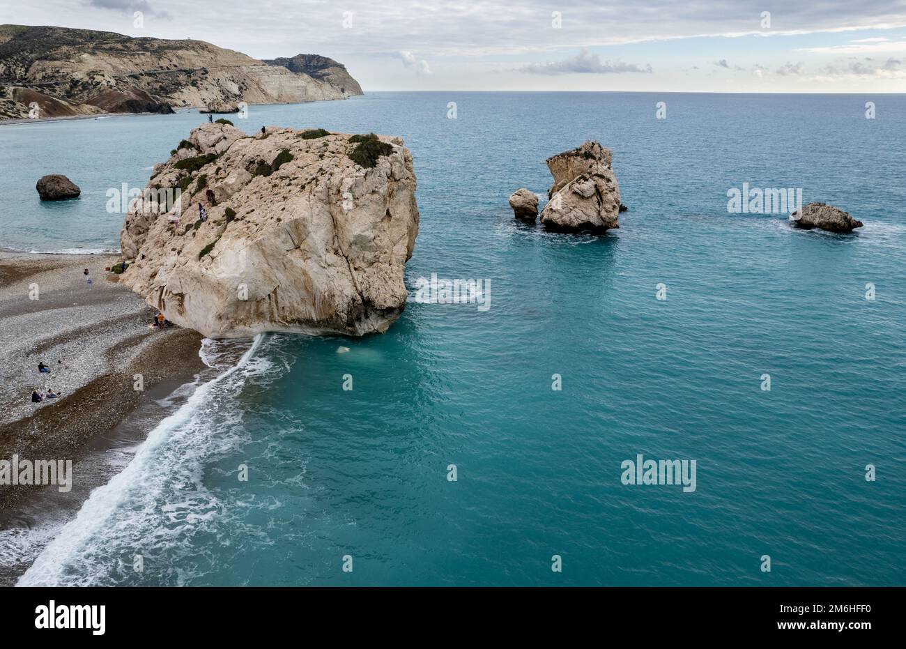 Paphos coastline aerial hi-res stock photography and images - Alamy