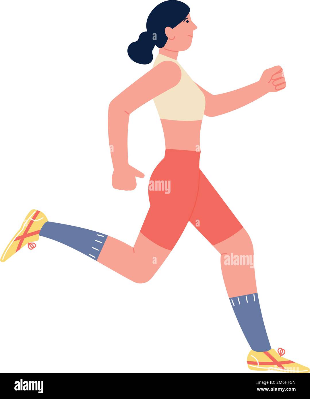 Marathon endurance asian Stock Vector Images - Alamy