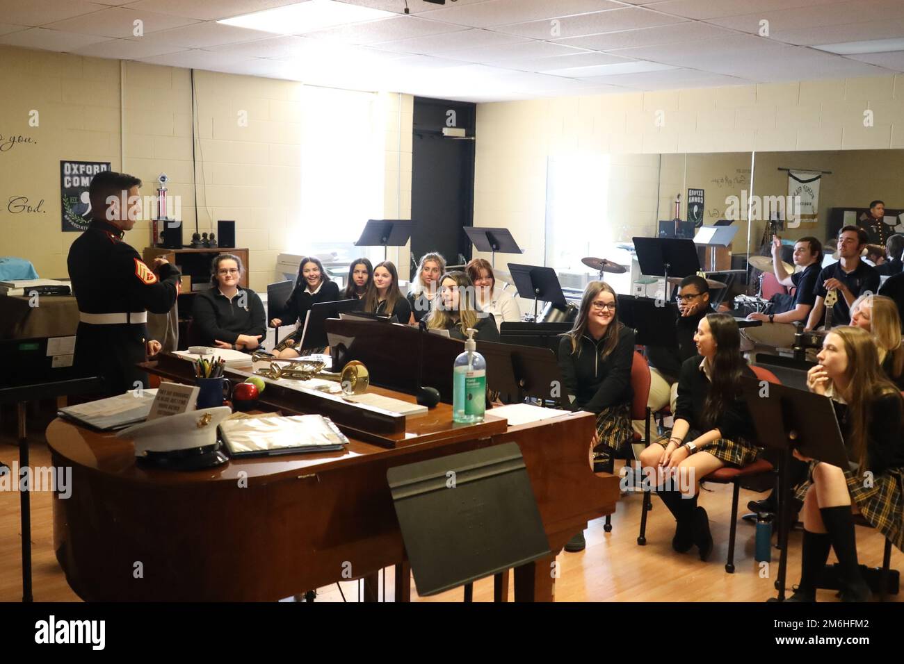 U.S. Marine Staff Sgt. Christian Guin, the 4th Marine Corps District ...