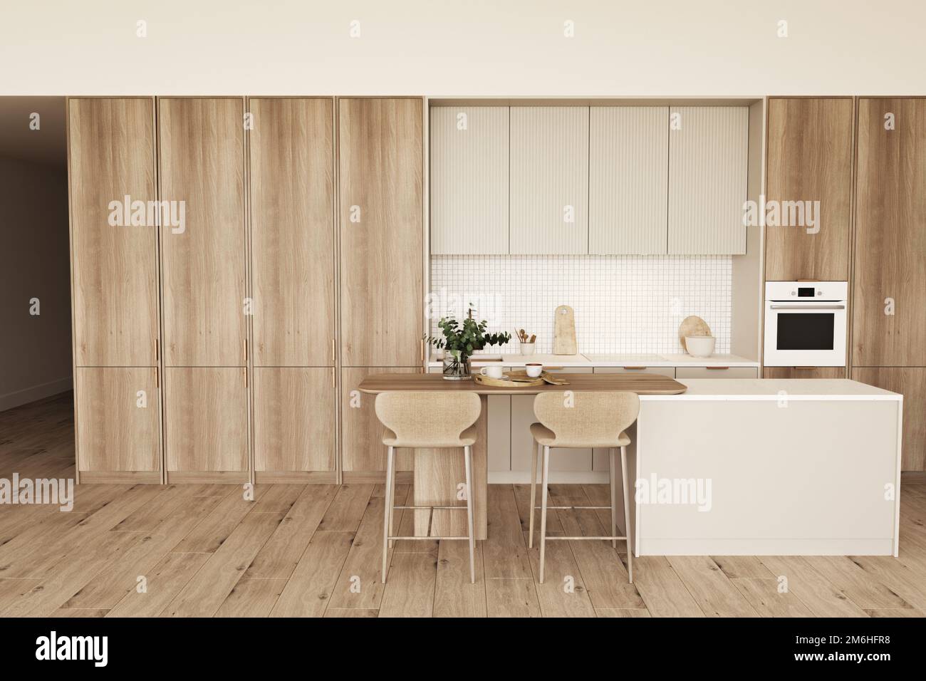 Hotel U Shaped Kitchen Design