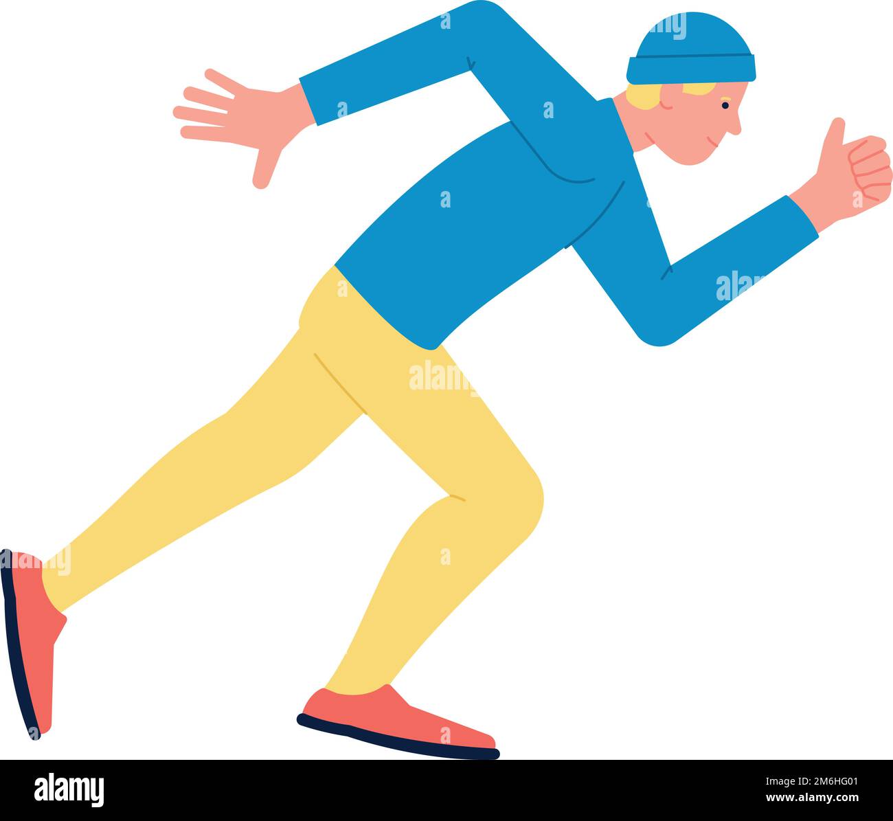 Run low angle Stock Vector Images - Alamy