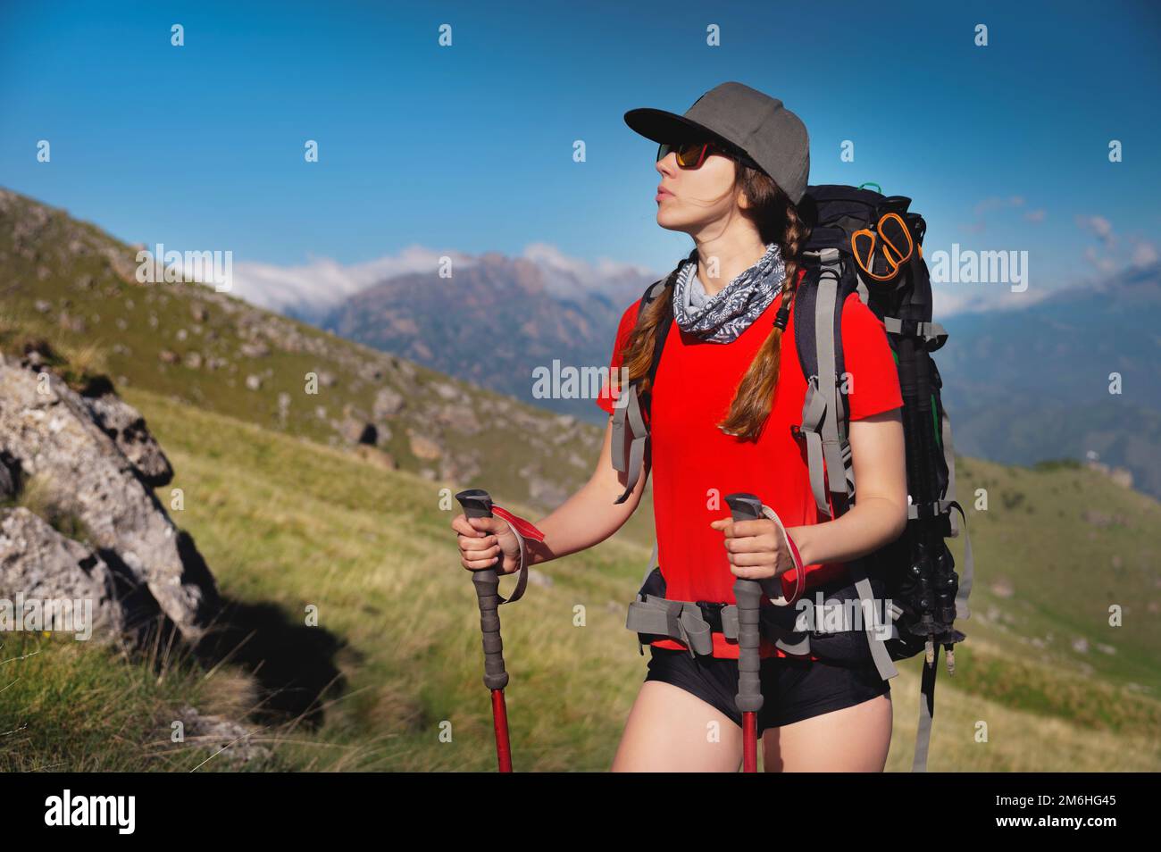 Walking uphill hi-res stock photography and images - Alamy