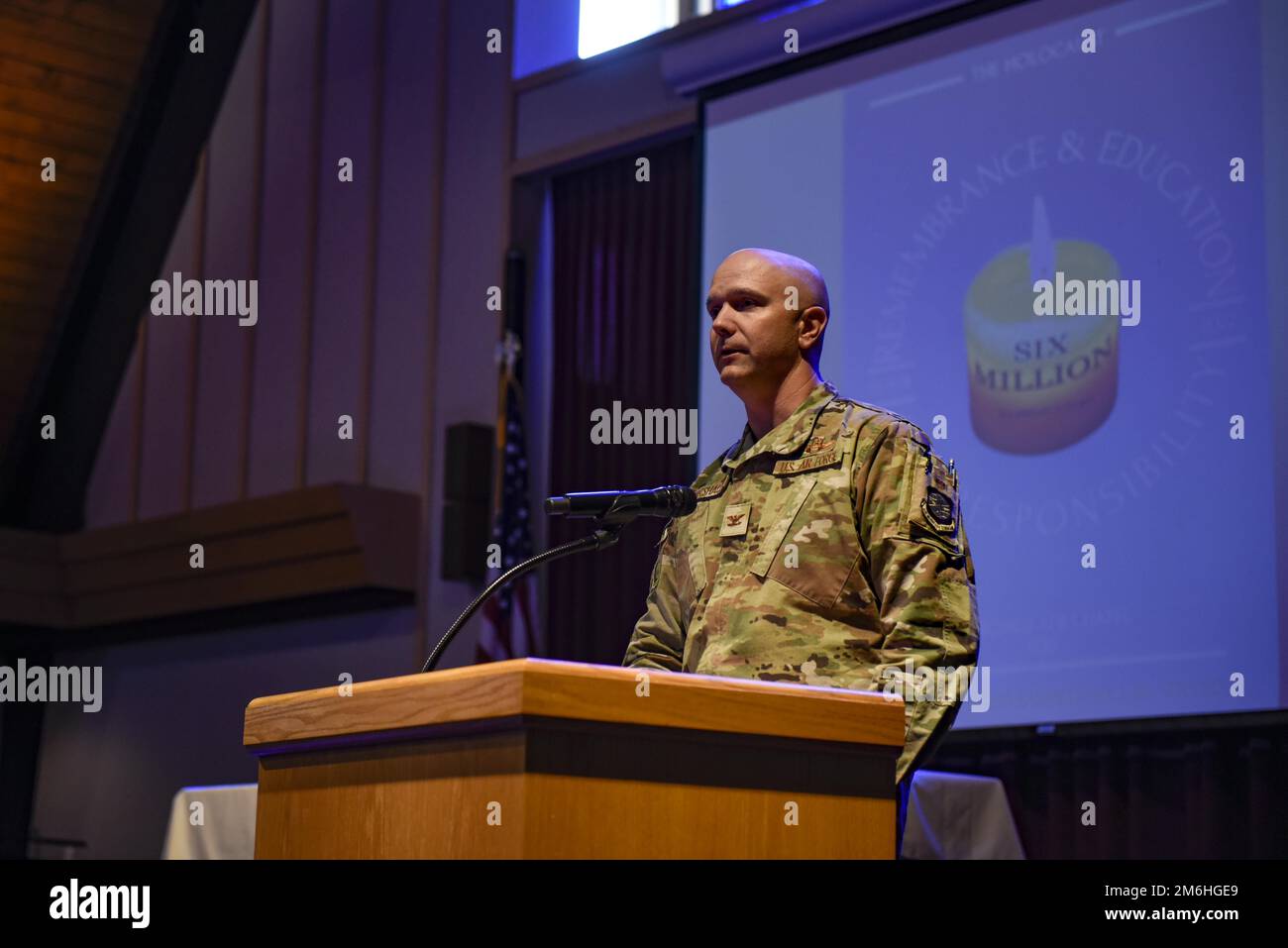 U.S. Air Force Col. Jeffrey Marshall, 92nd Air Refueling Wing vice ...