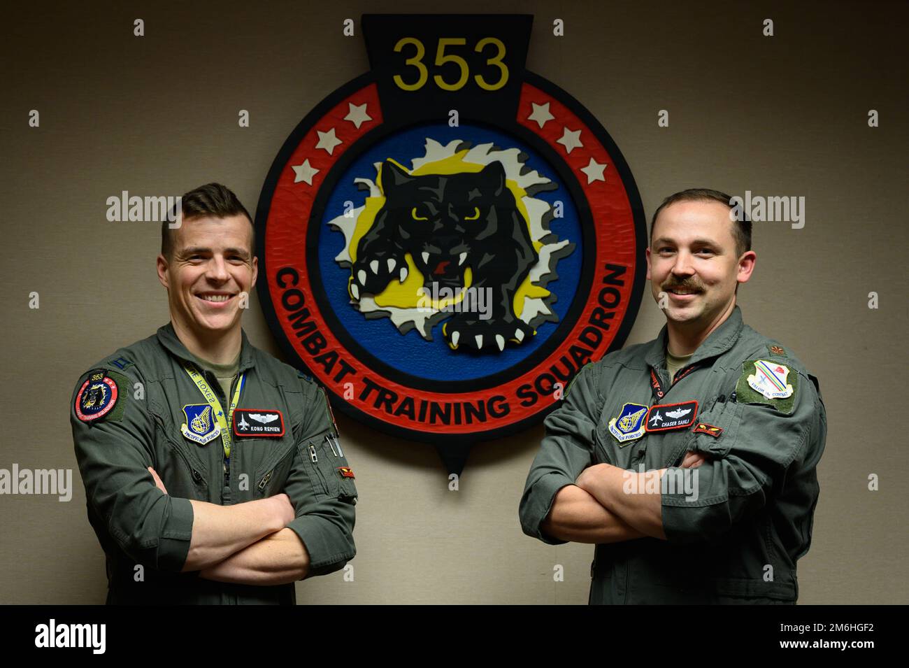 U.S. Air Force Capt. William “Kong” Remien, the 353rd Combat Training ...