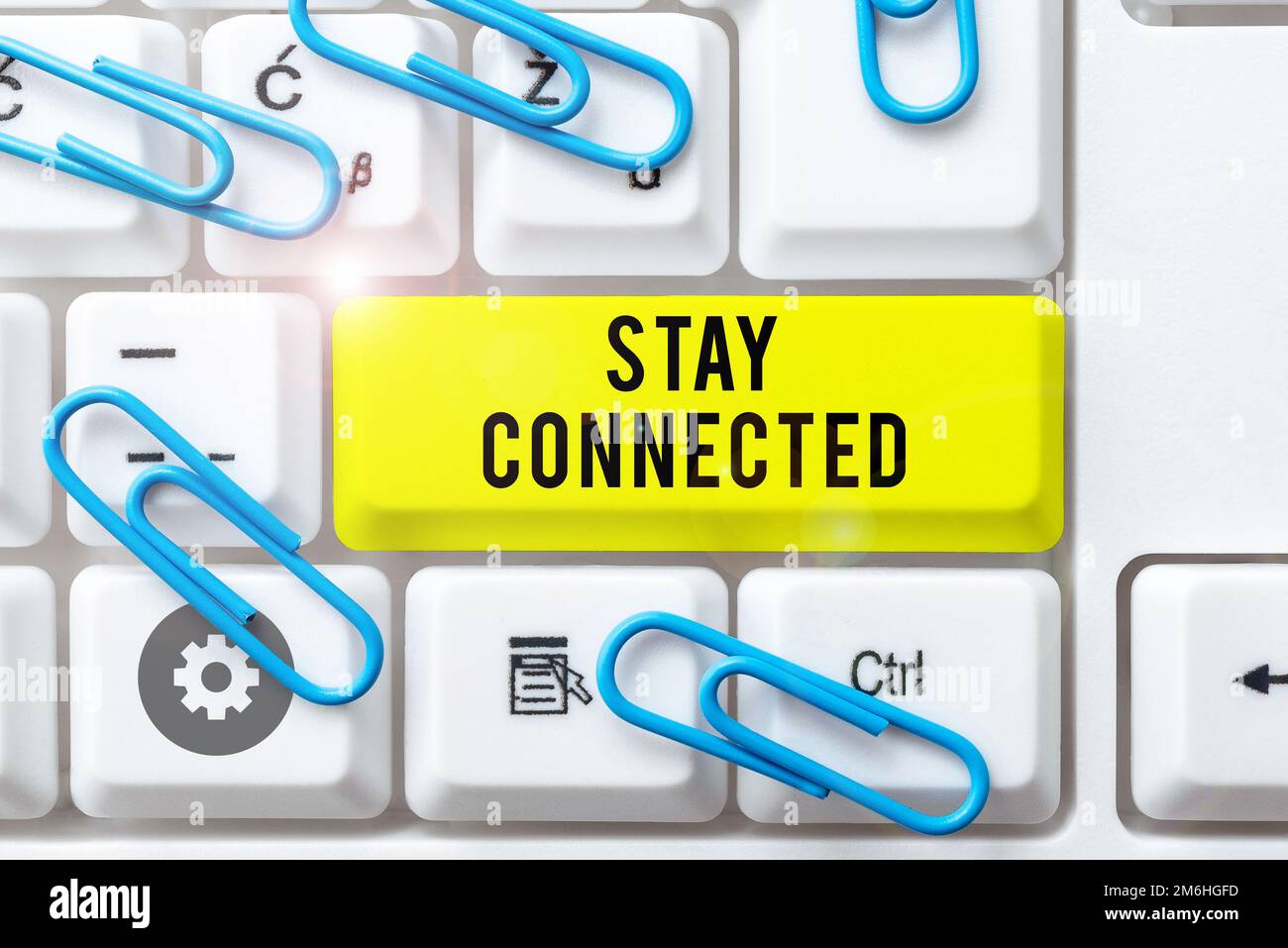 Inspiration showing sign Stay Connected. Concept meaning To keep ...