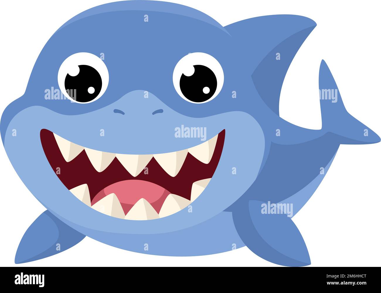 Cartoon Open Mouth Sharp Teeth