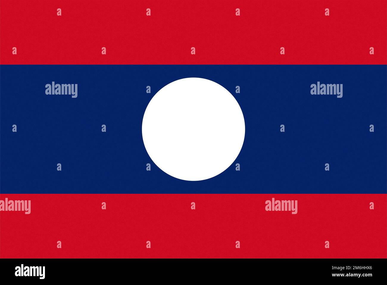 Texturized Lao Flag of Laos Stock Photo - Alamy