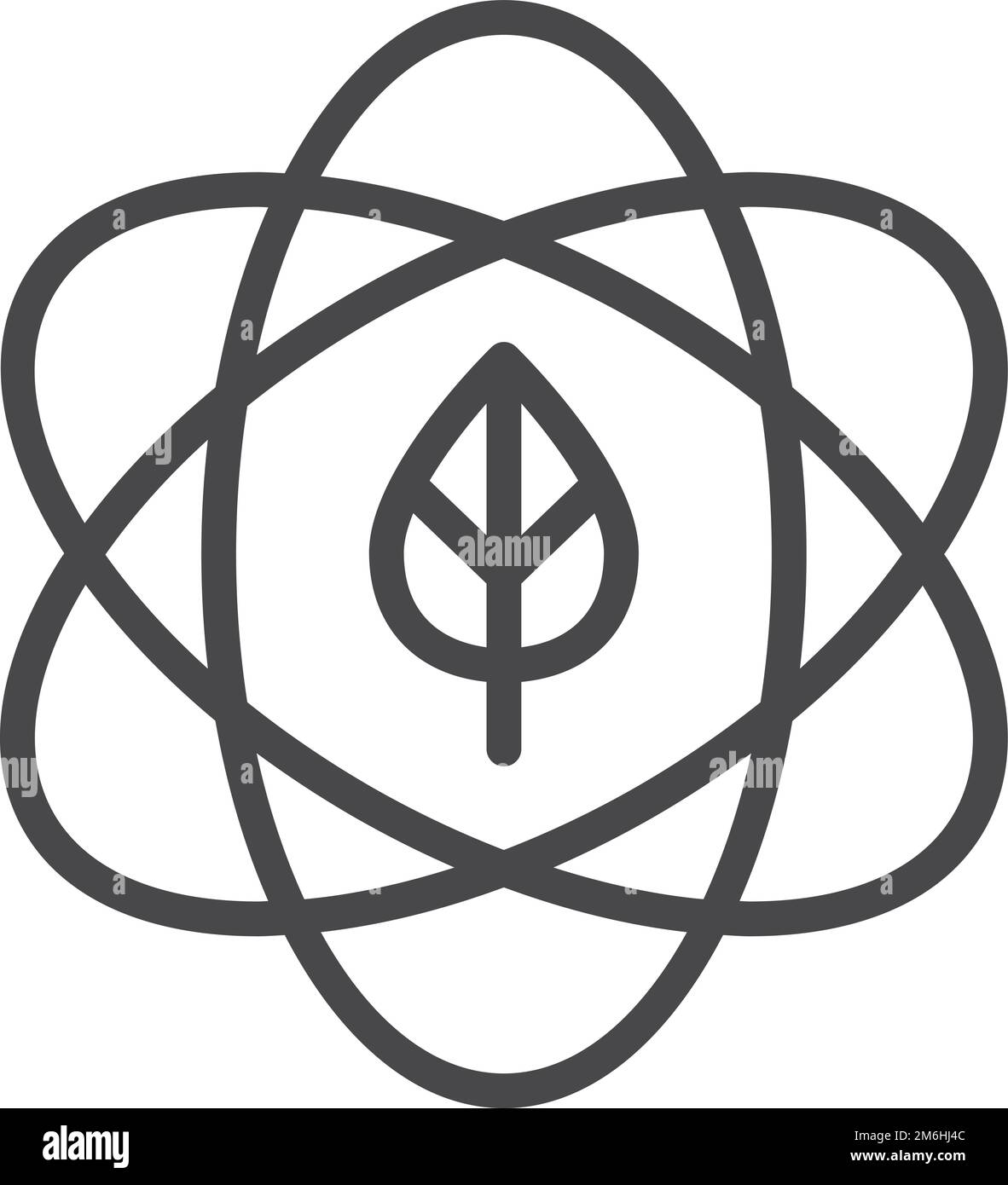 Eco system line icon Black and White Stock Photos & Images - Alamy