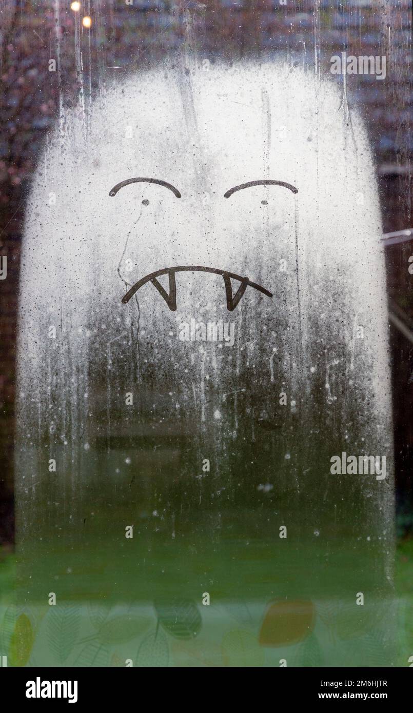 Scary Faces In The Window