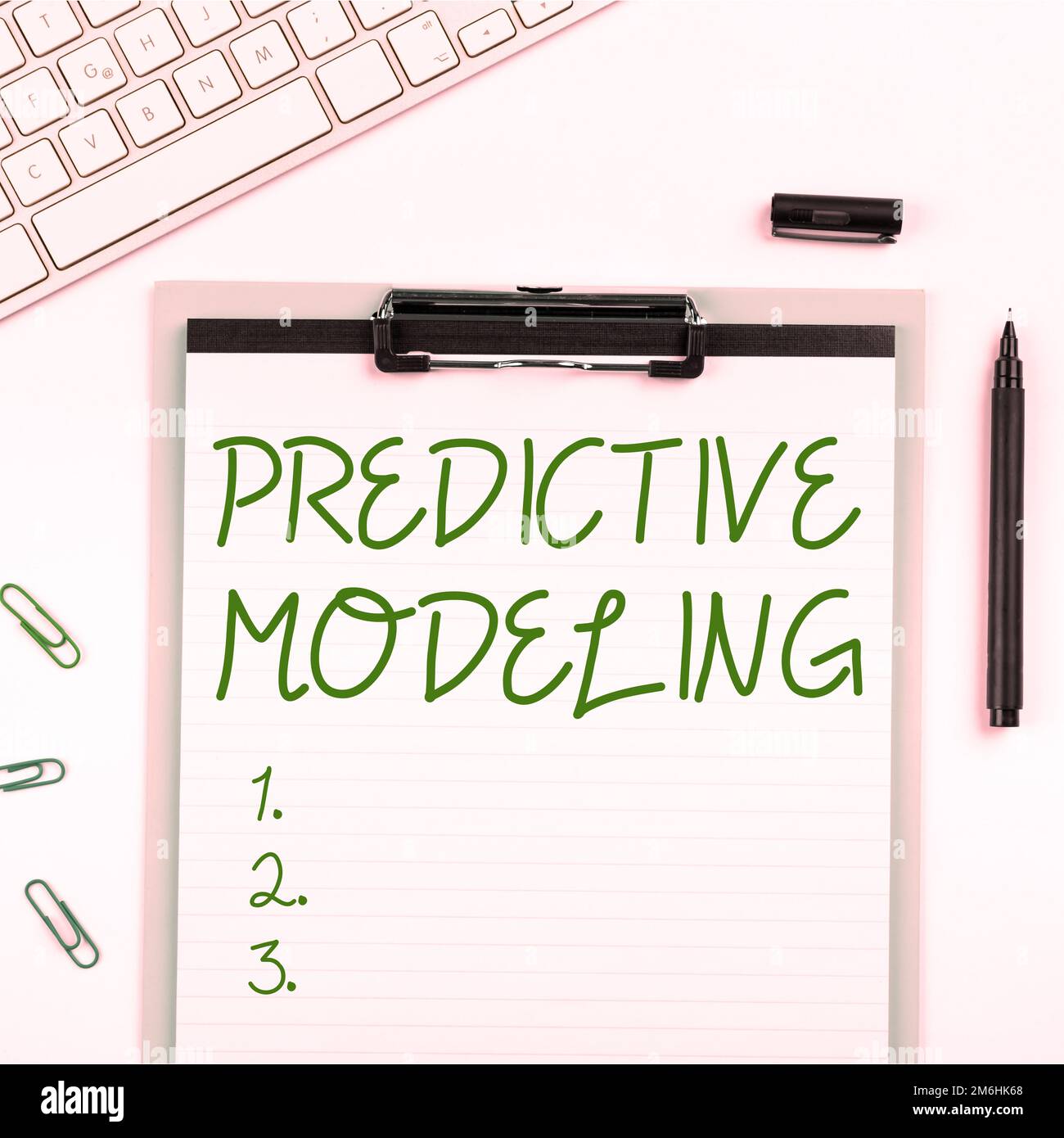 Handwriting text Predictive Modeling. Business approach maintenance strategy driven by ...