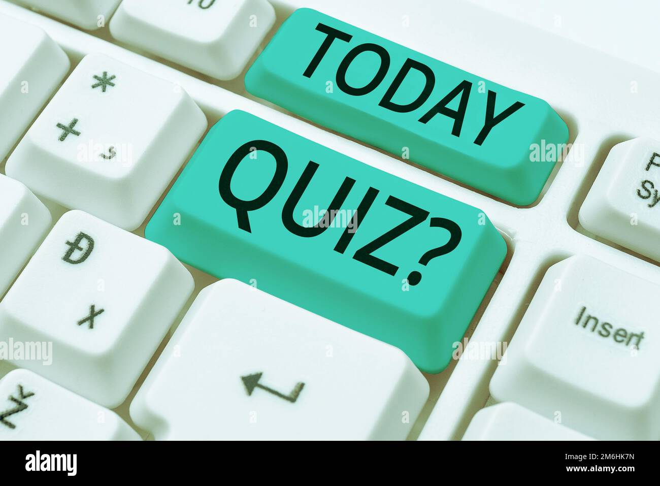 Hand writing sign Quiz. Business concept Short Tests Evaluation ...