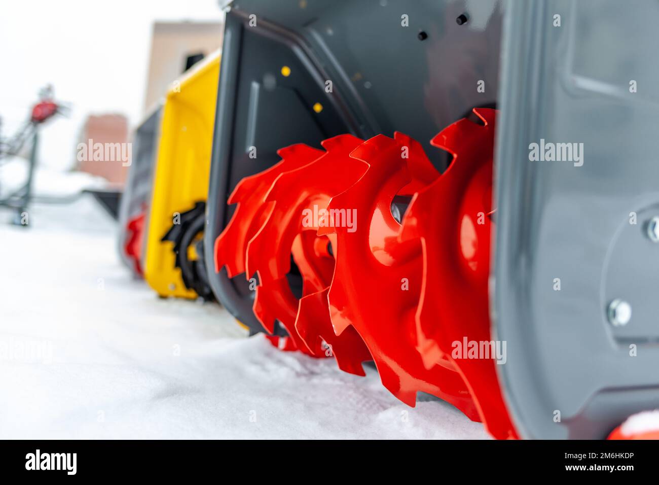 Snow removal machine on hi-res stock photography and images - Alamy