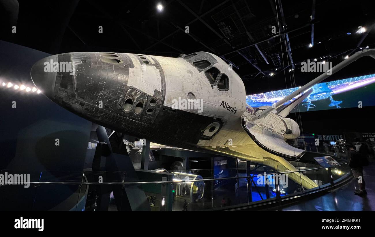 Kennedy Space Center Visitor Complex in Cape Canaveral, Florida, USA ...