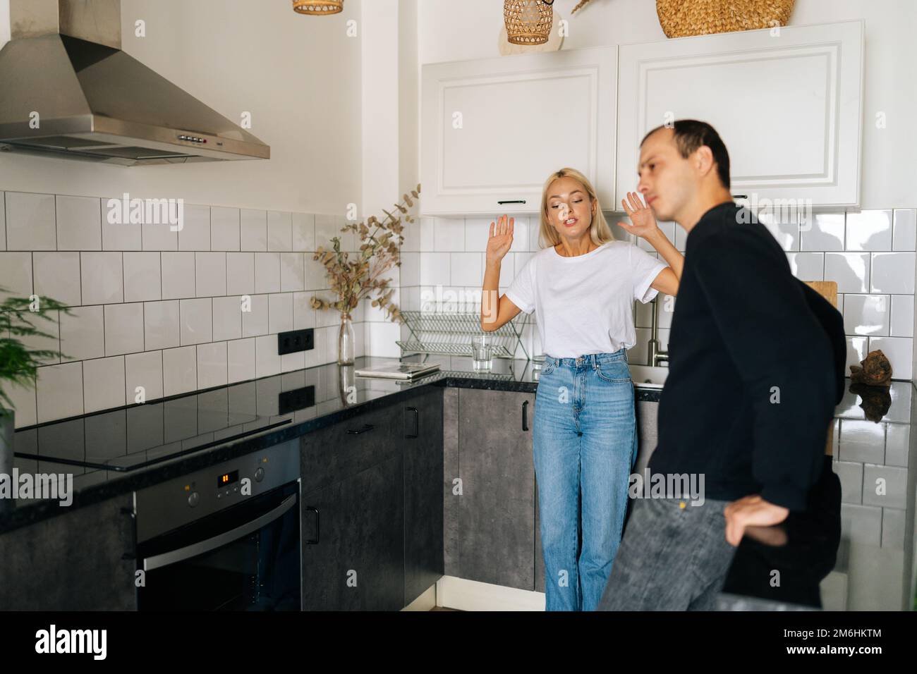 Raising voice hi-res stock photography and images - Alamy