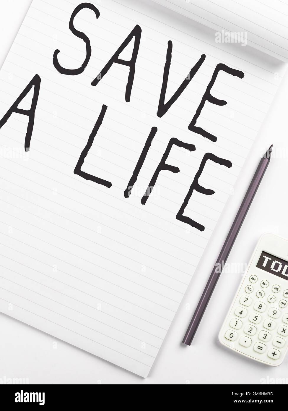 Text caption presenting Save A Life. Word Written on Help assistance ...