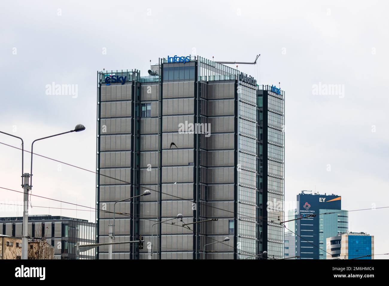 Modern architecture in Bucharest city, Romania, 2022 Stock Photo - Alamy