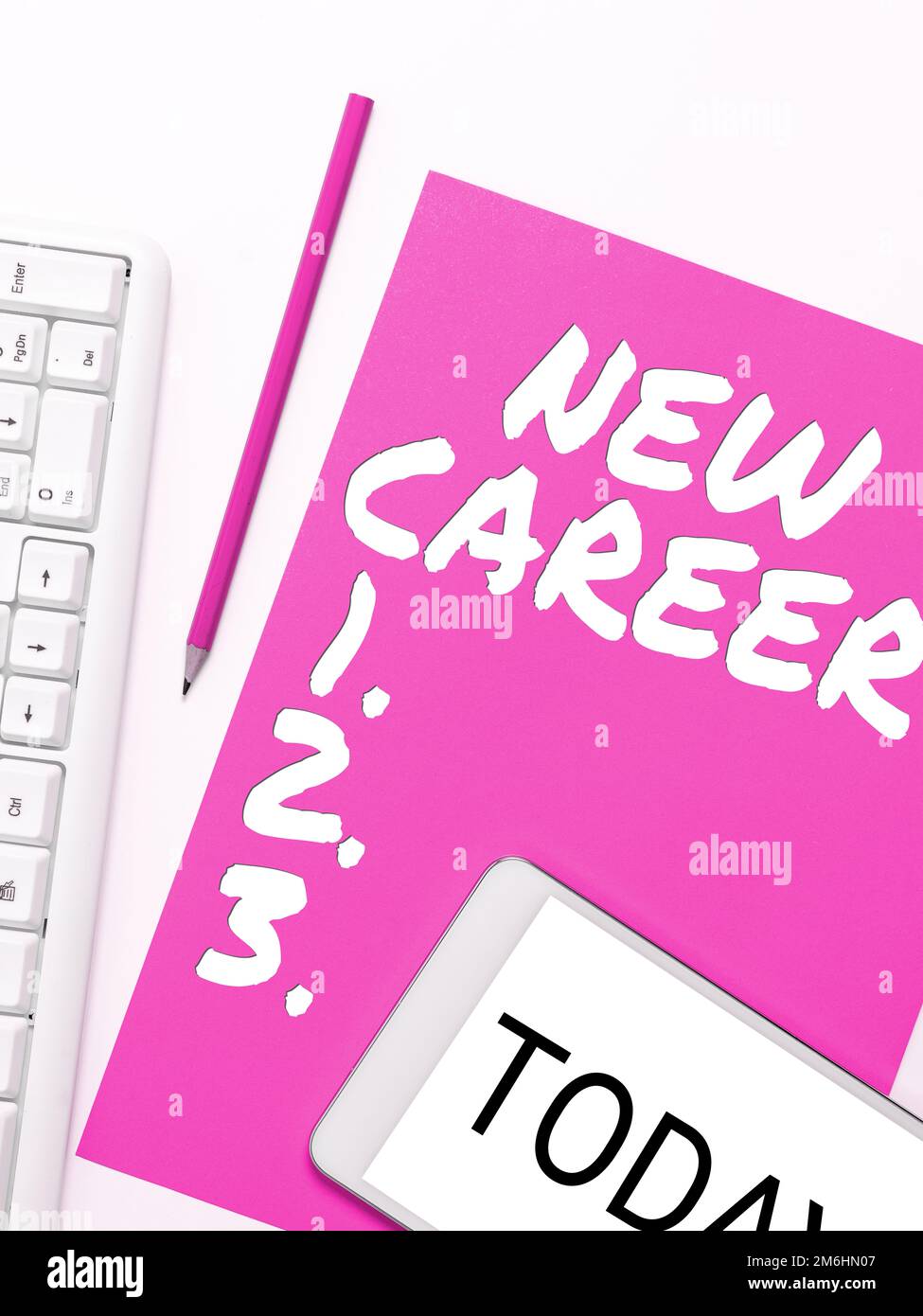 Inspiration showing sign New Career. Business concept a change to a ...