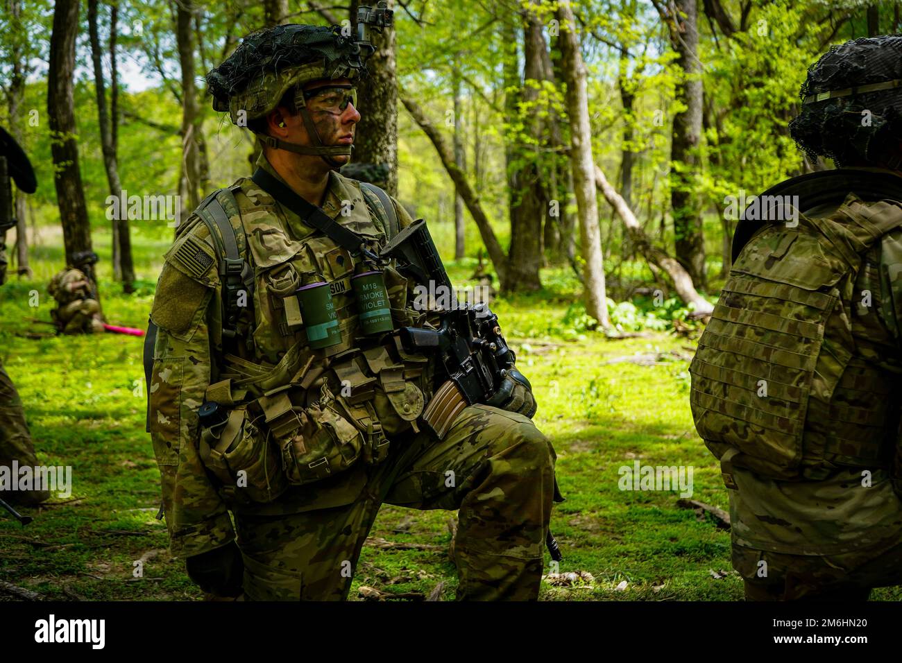 Sappers from 326th Brigade Engineer Battalion "Sapper Eagles", 1st ...