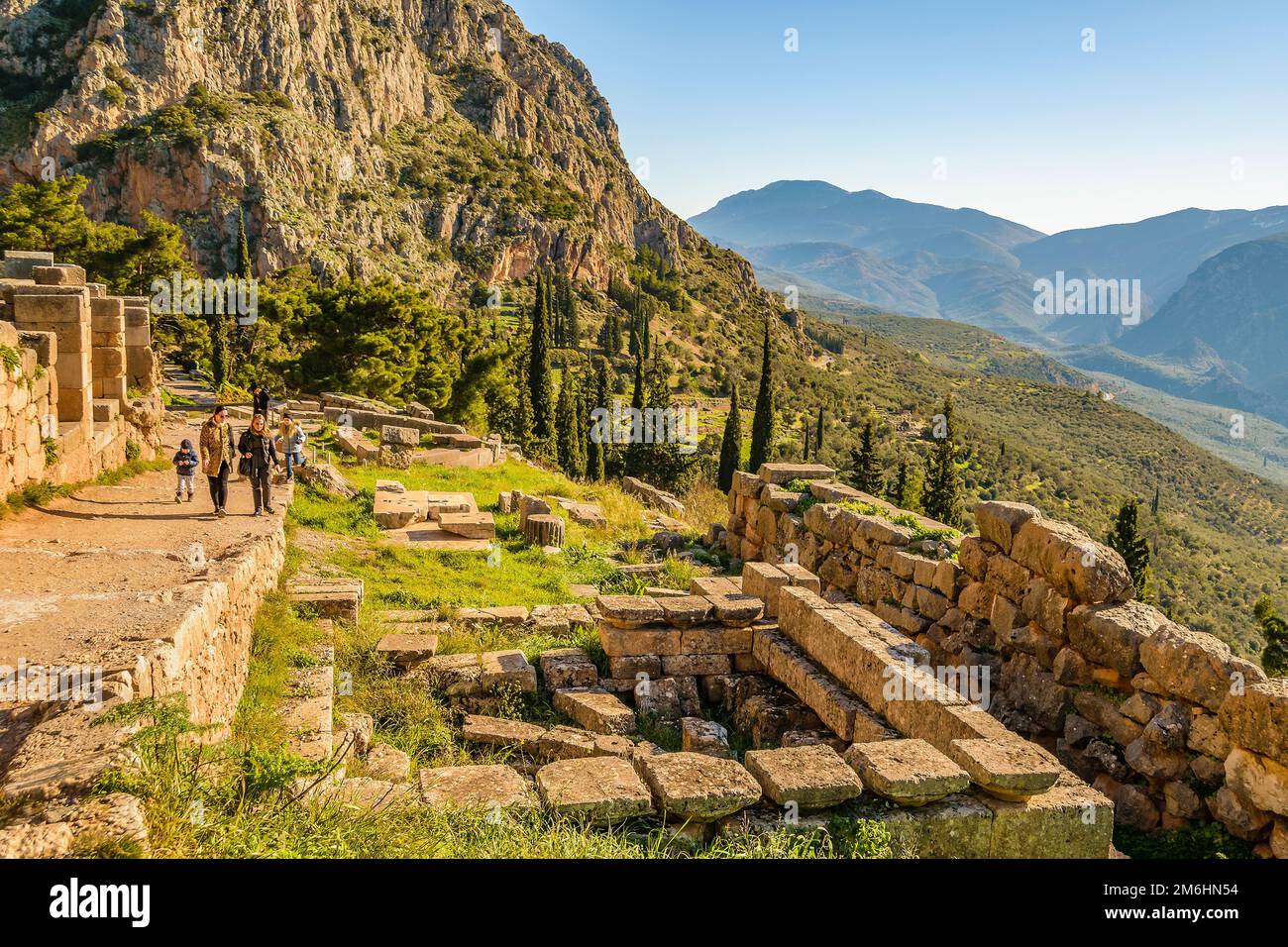 Delphi oracle sanctuary hi-res stock photography and images - Alamy