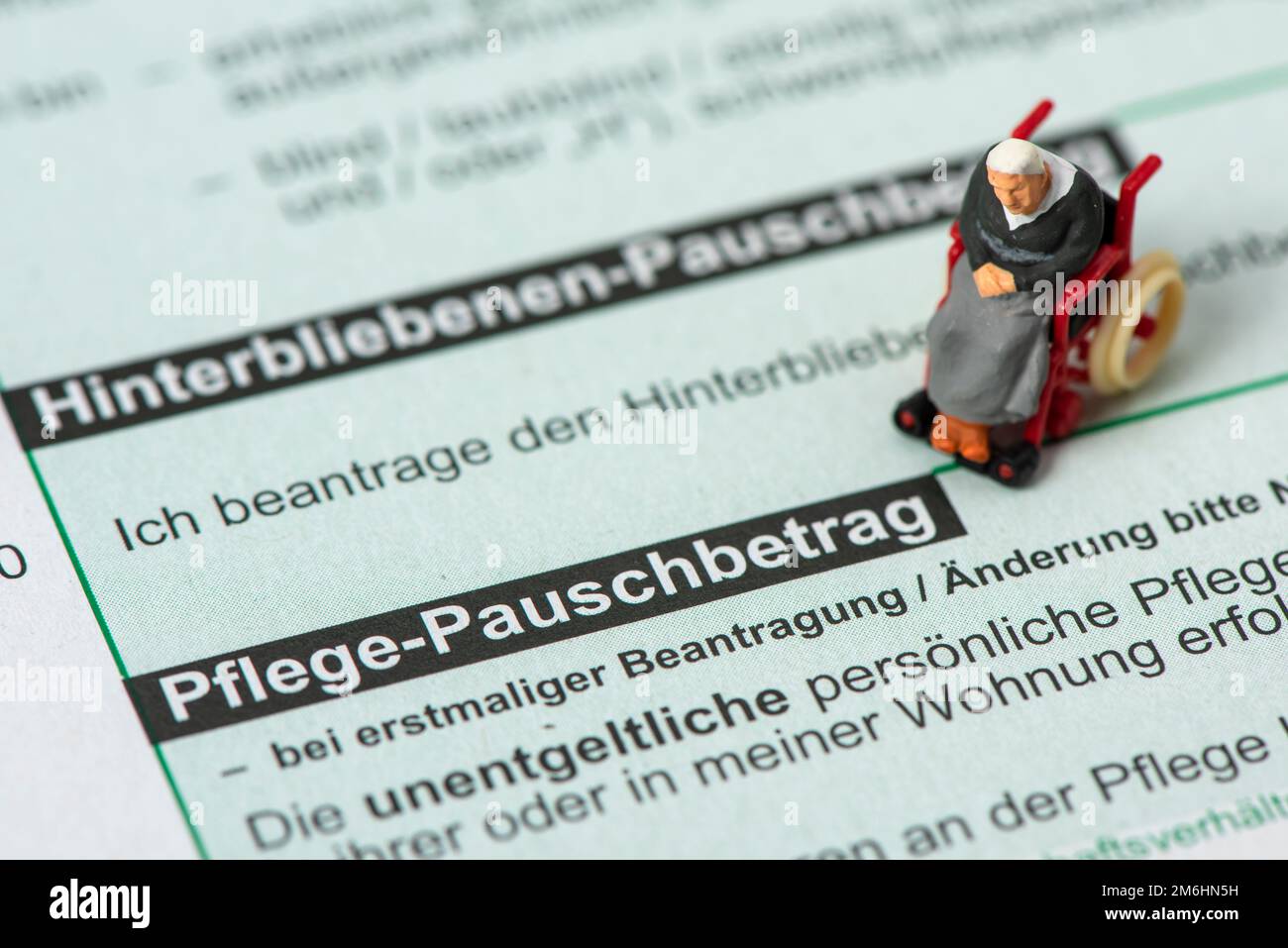 Tax declaration for tax office with form Stock Photo - Alamy