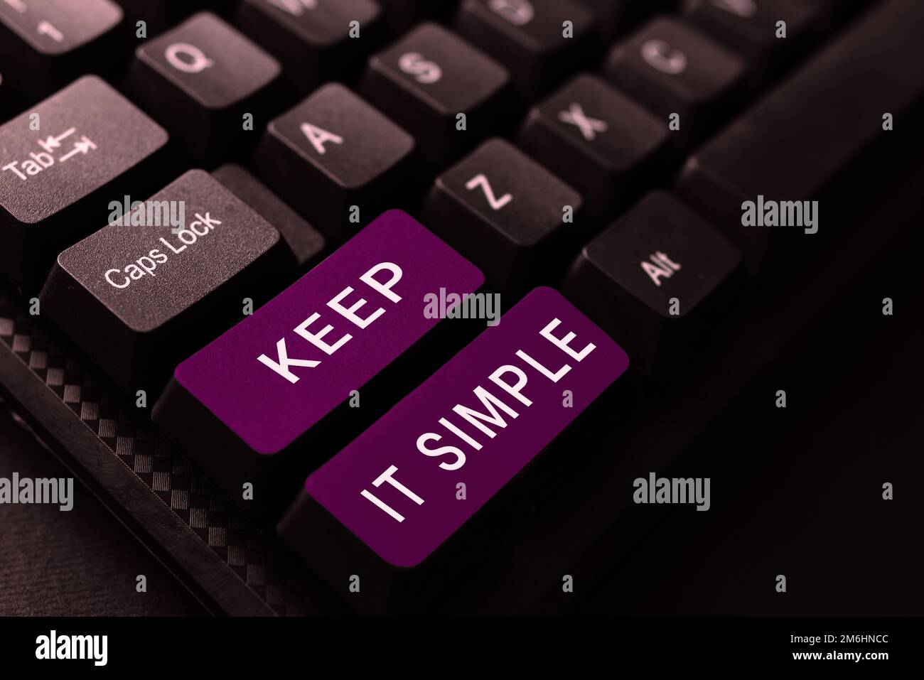 Conceptual caption Keep It Simple. Business approach Easy to toss ...